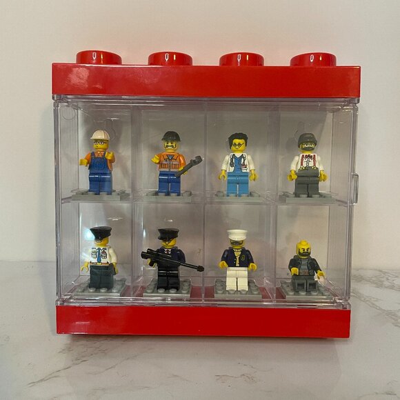 Lego | Toys | Lego 8 Compartment Mini Figure Wall Hang Storage Display ...